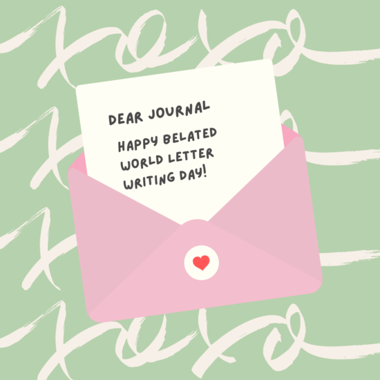 Happy (Belated) World Letter Writing Day - Write Your Wellness